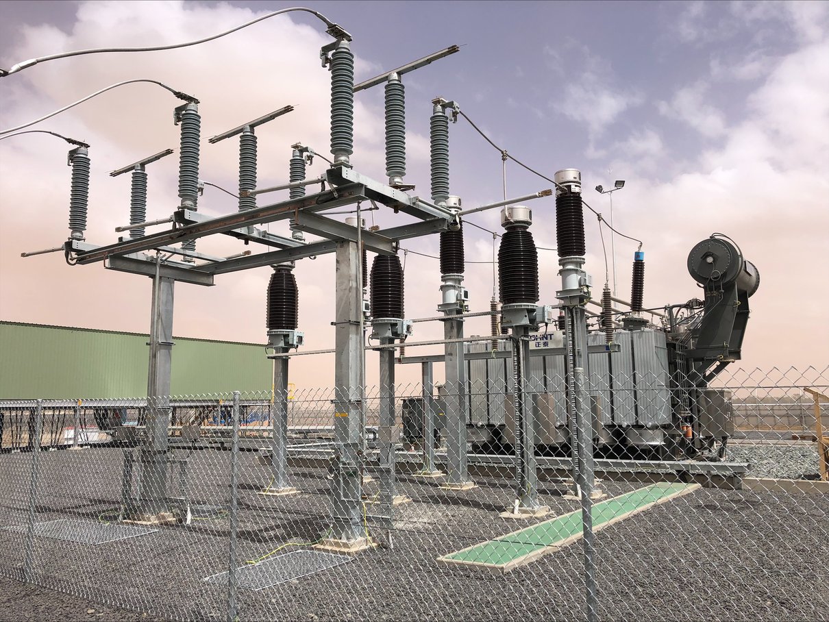 Nevertire Solar Farm's 132kV Substation Switchgear with Essential Energy